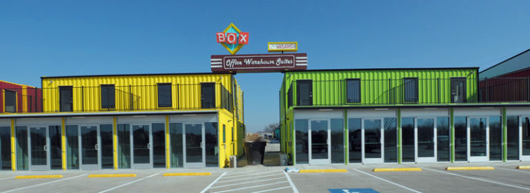 Innovative Office Complex in Fort Worth Built from Shipping Containers