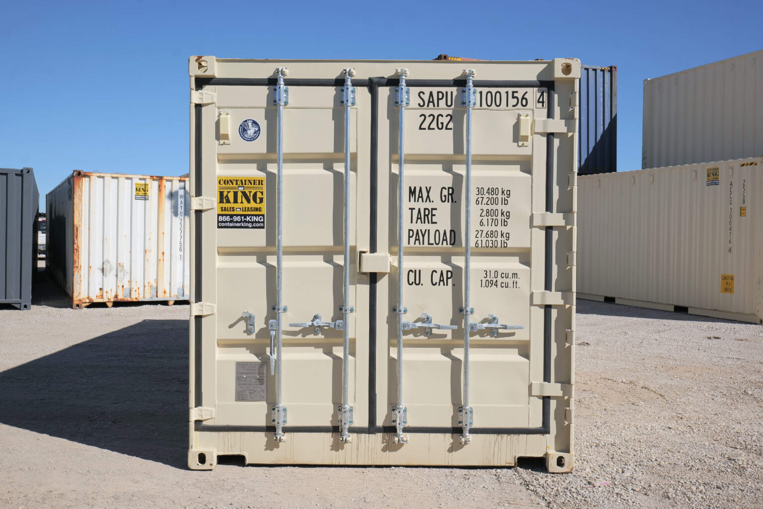 Buy 20 ft Containers in Texas and Oklahoma | Container King